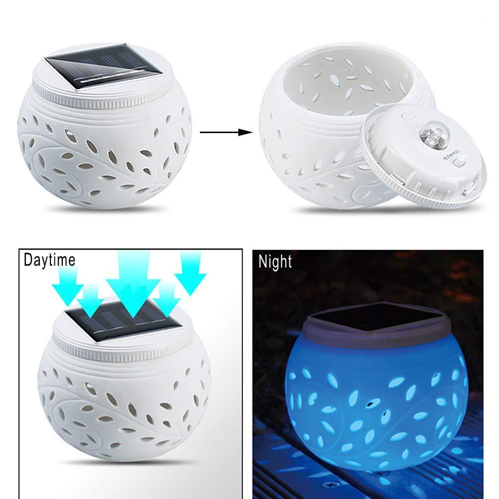 Solar-Powered LED Ceramic Night Lights – YAOTENG INTERNATIONAL